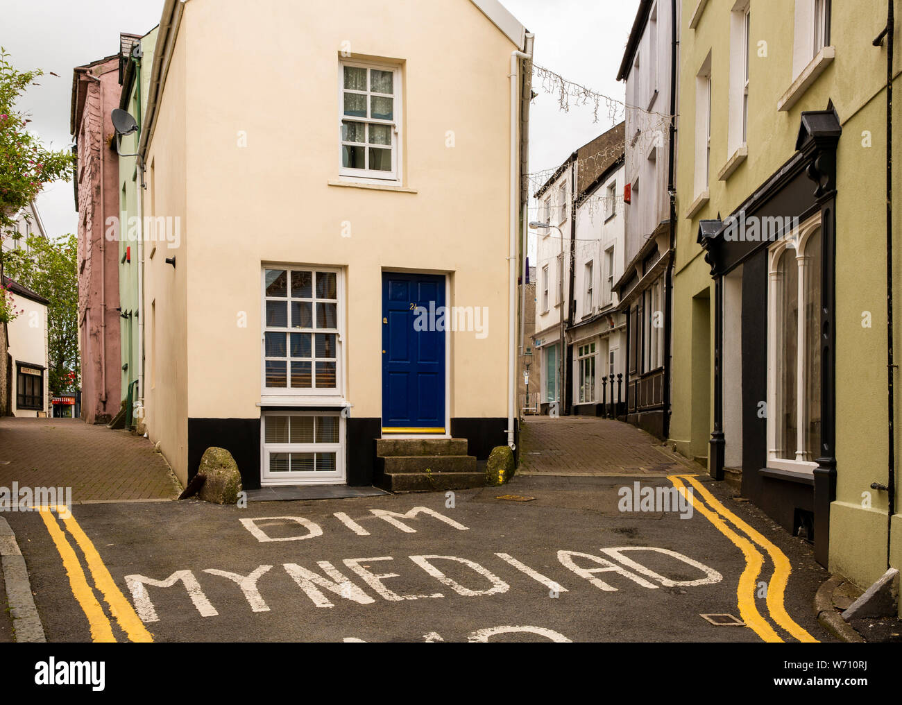 Carmarthen road hi-res stock photography and images - Alamy