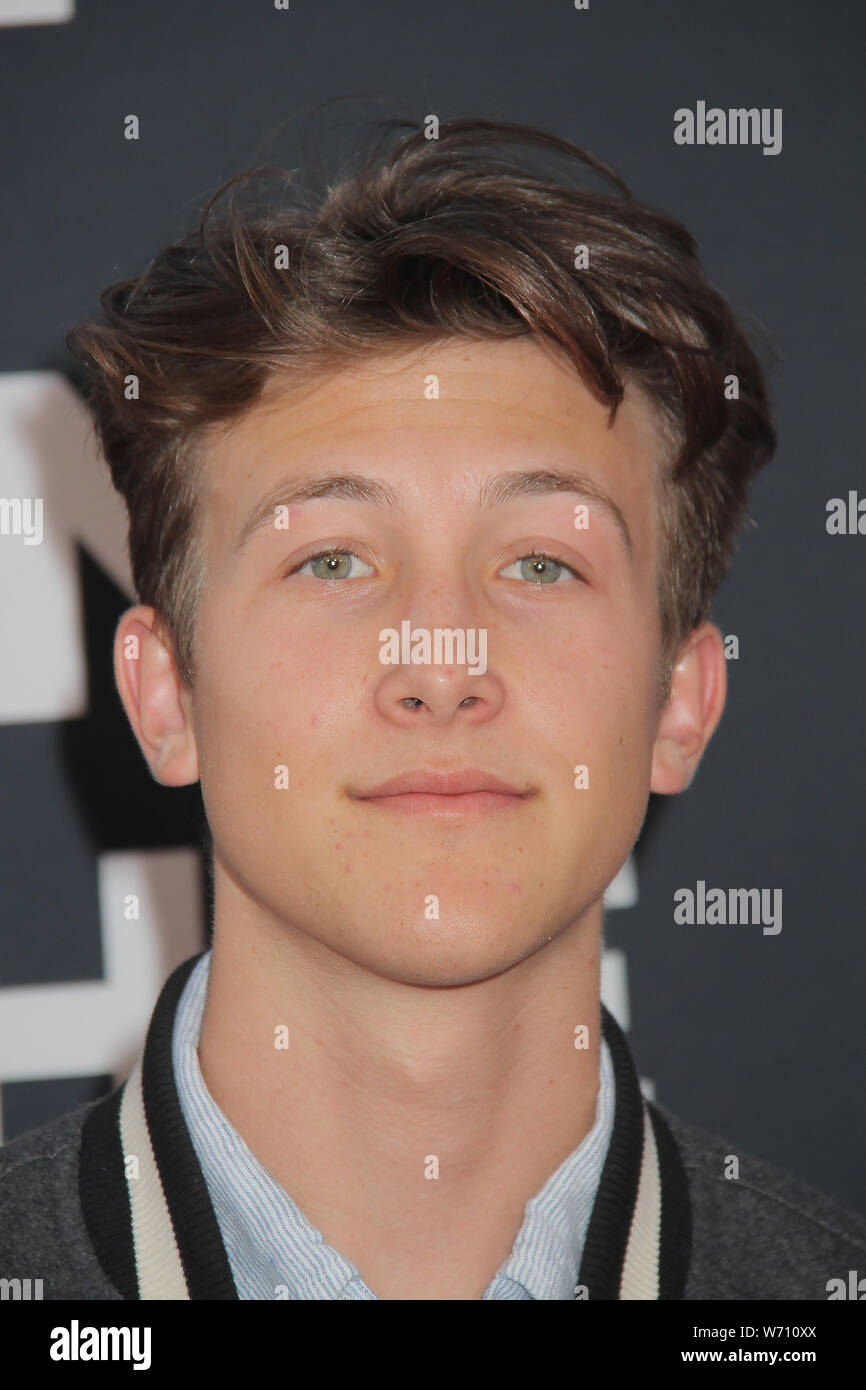 Luke Mullen 08/01/2019 “The Art of Racing in the Rain” Premiere held at ...