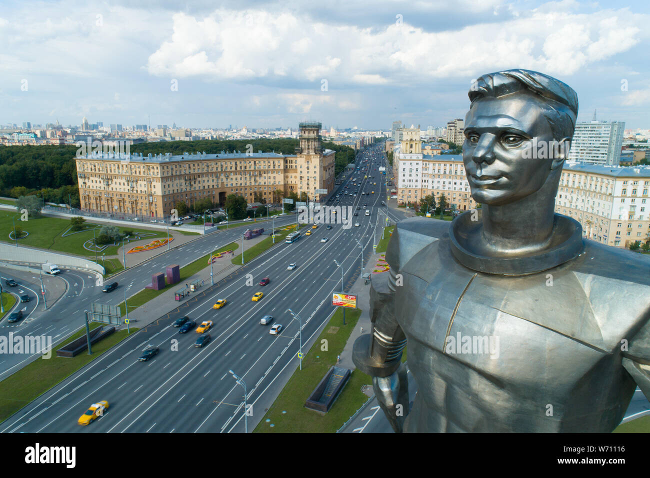 Yuri Gagarin Monument High Resolution Stock Photography and Images - Alamy