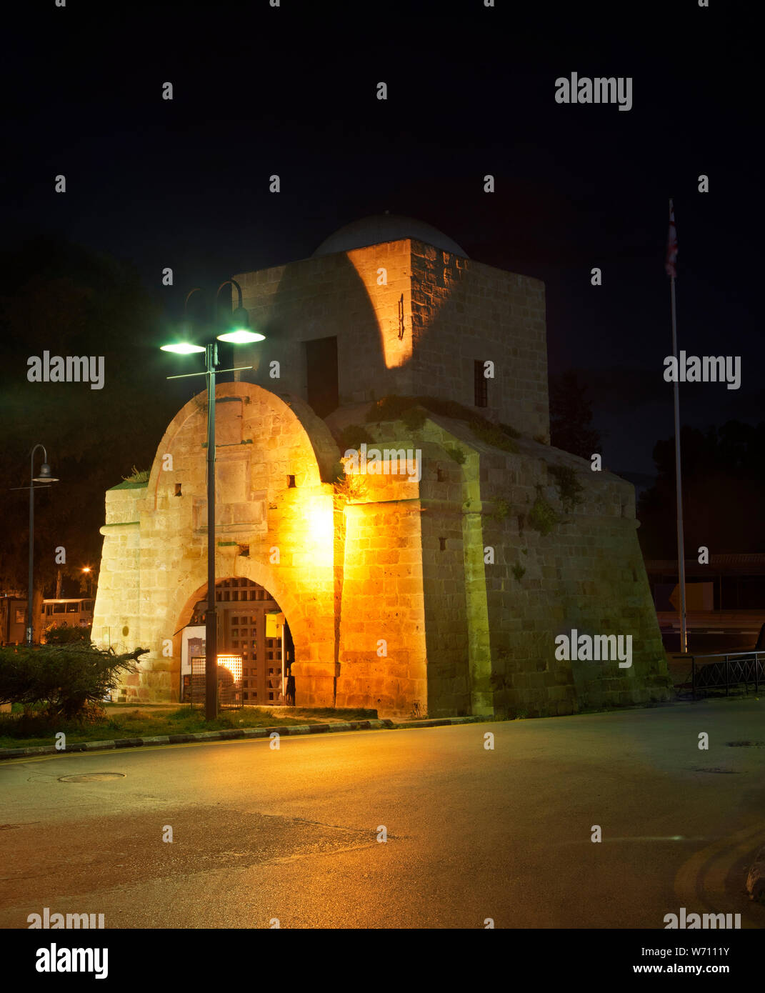 Kyrenia gate in north Nicosia. Cyprus Stock Photo - Alamy