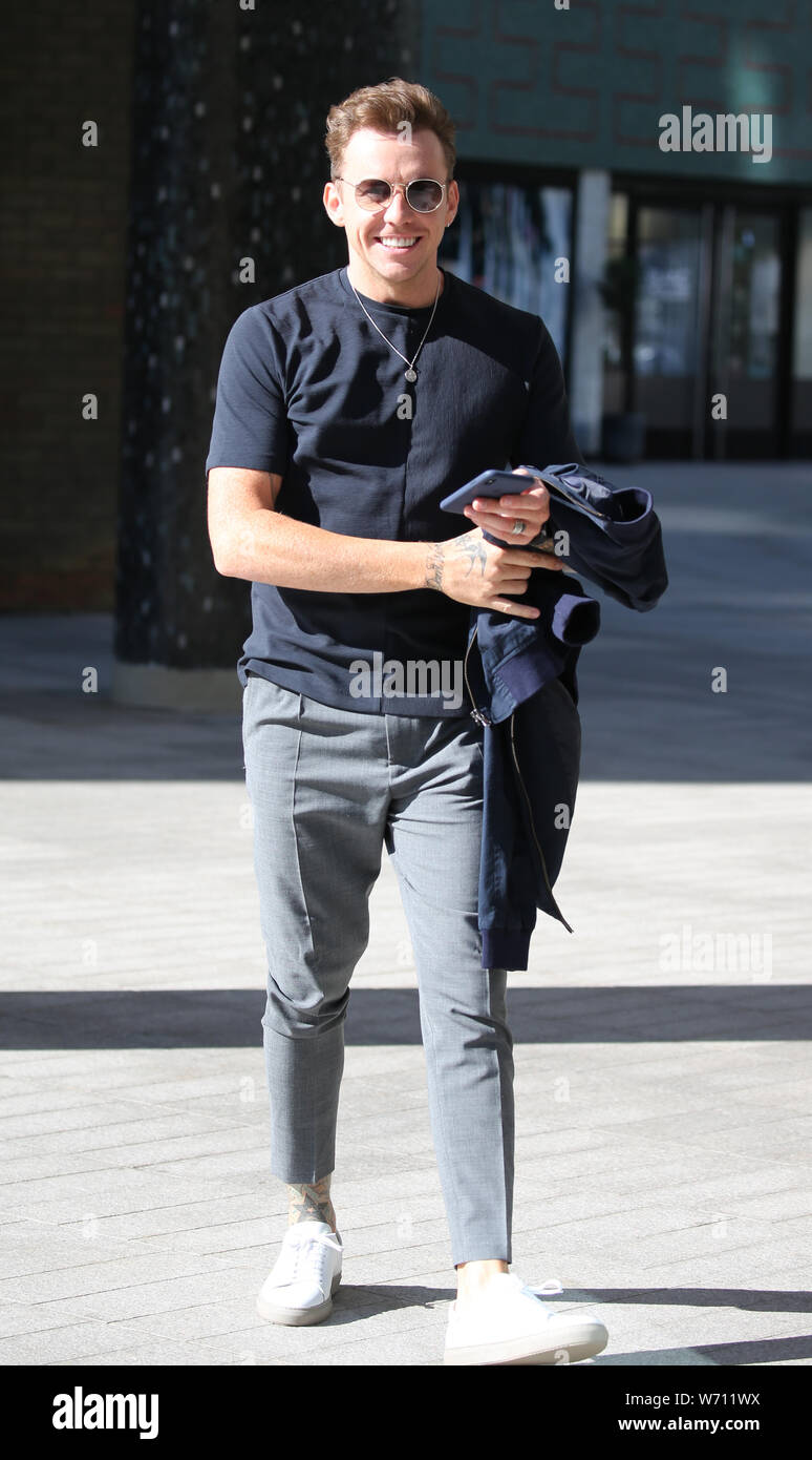 Danny Jones outside ITV Studios Featuring: Danny Jones Where: London ...