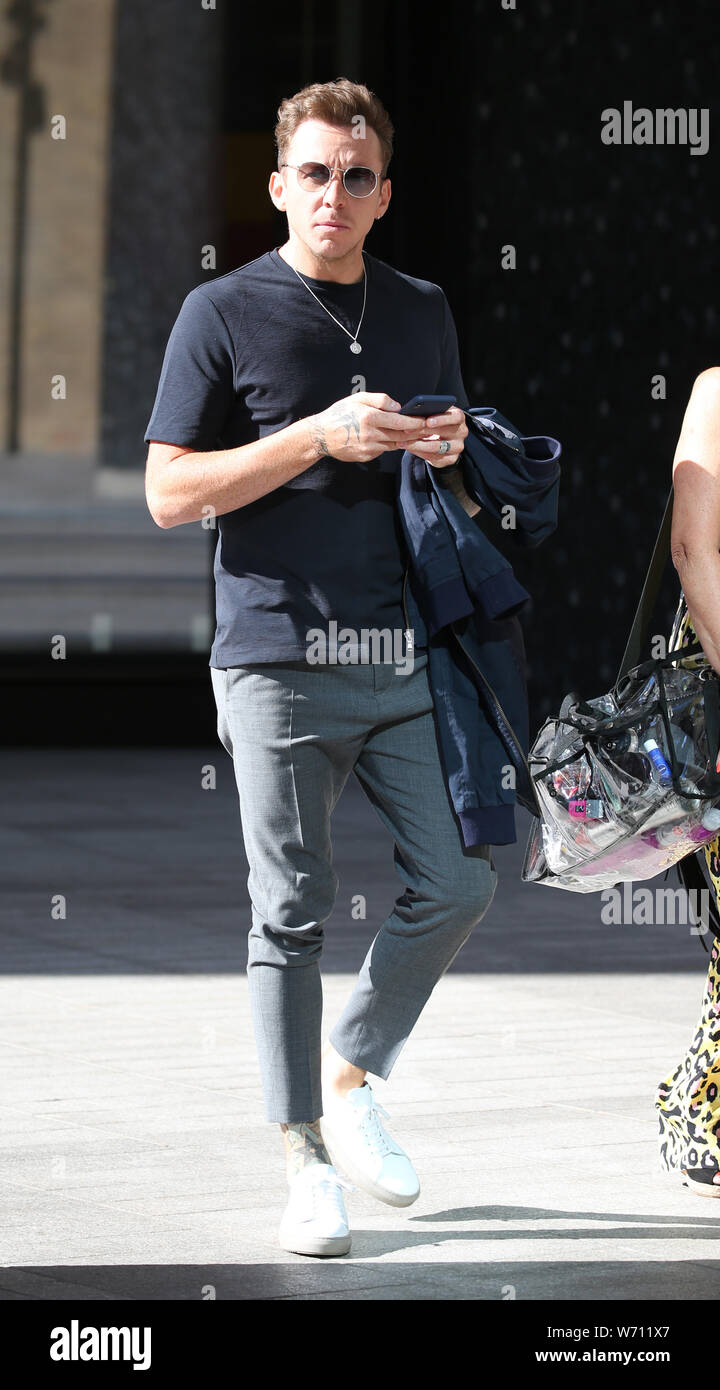 Danny Jones outside ITV Studios Featuring: Danny Jones Where: London ...