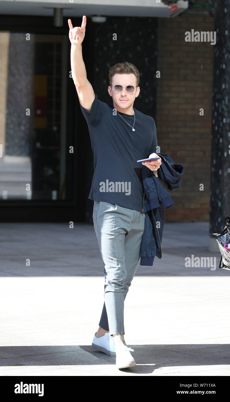 Danny Jones outside ITV Studios Featuring: Danny Jones Where: London ...