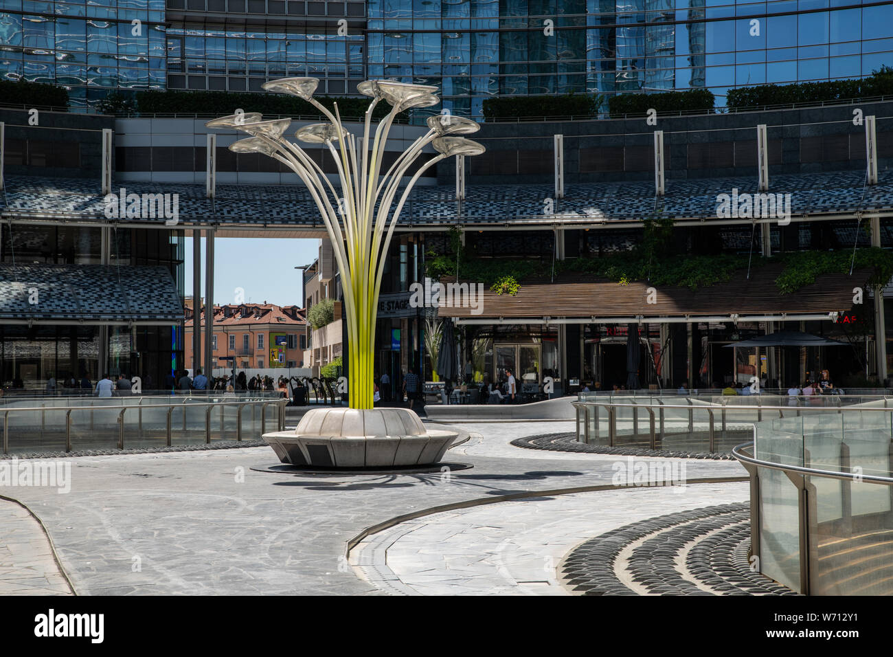 Plaza gae aulenti hi-res stock photography and images - Alamy