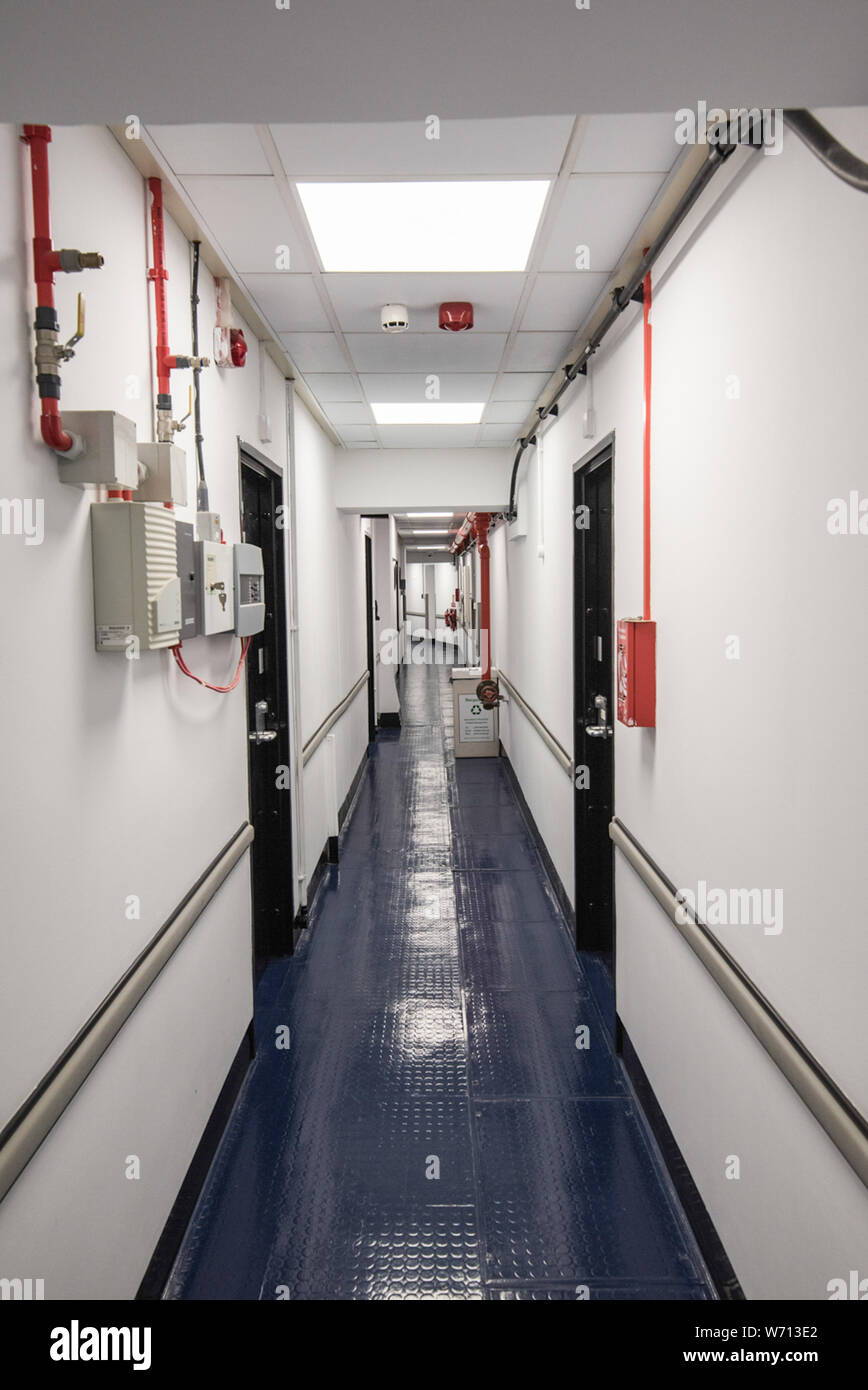 Gibraltar, Europe, March, 2016. This command and control bunker was ...