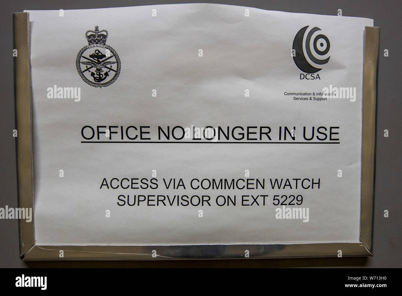 Gibraltar, Europe, March, 2016. This command and control bunker was ...