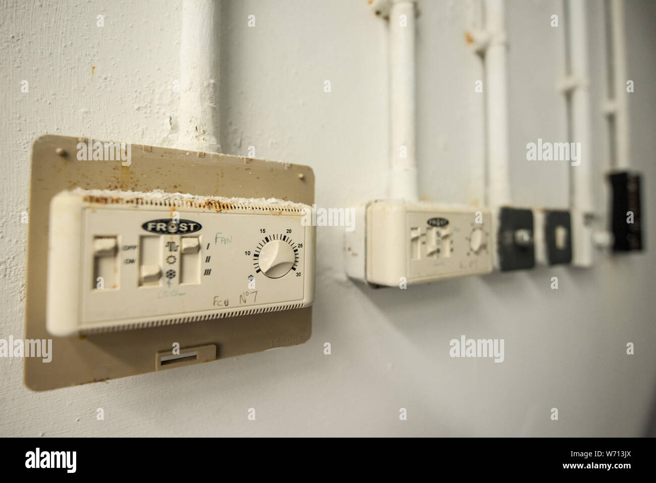 Gibraltar, Europe, March, 2016. This command and control bunker was ...