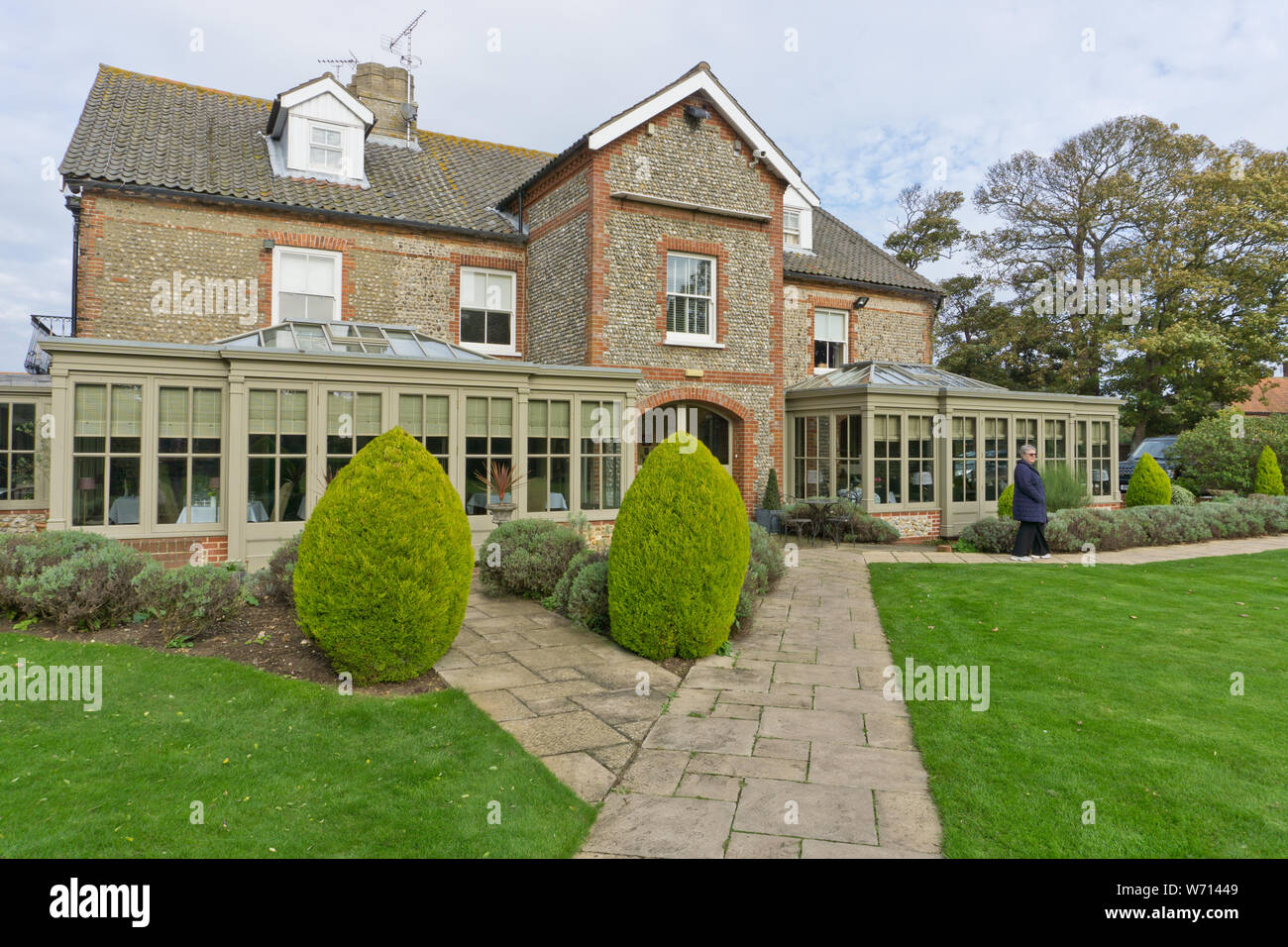 Morston Hall, a 17th century country house hotel, run by celebrity chef ...