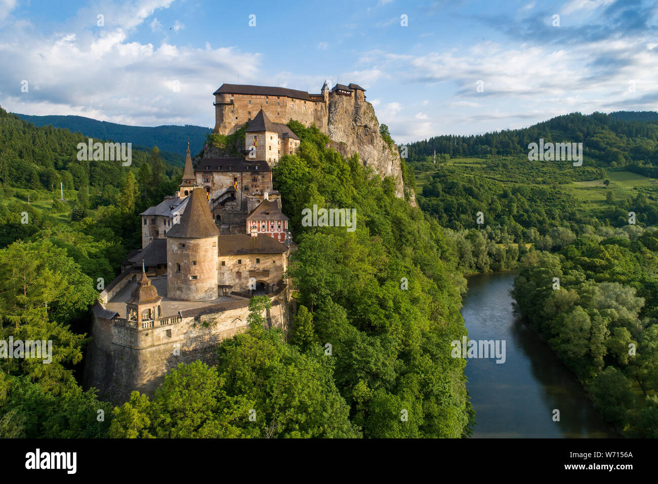 Rock river at castle hi-res stock photography and images - Alamy