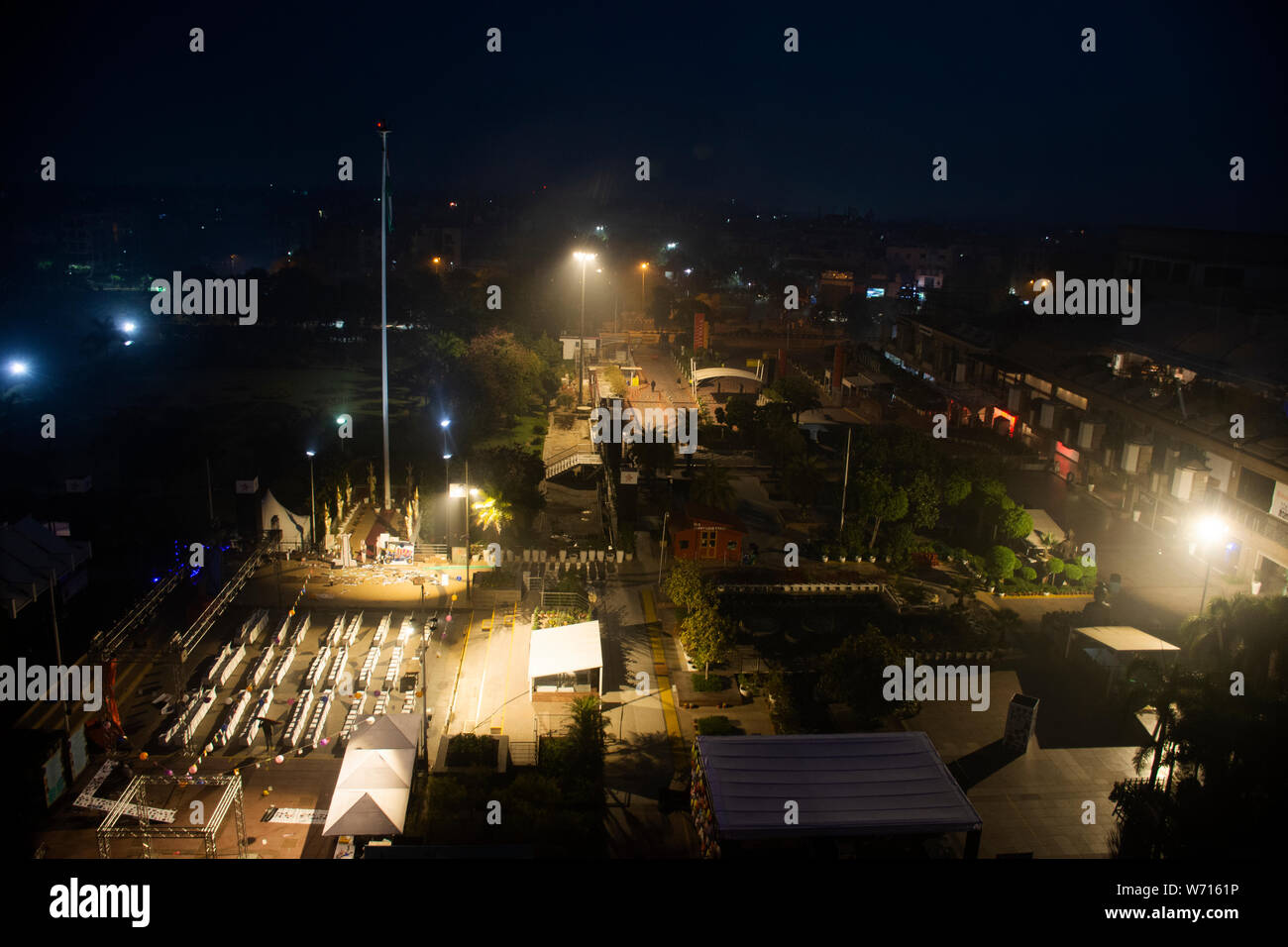 Aerial view landscape and cityscape of New delhi city from Select ...