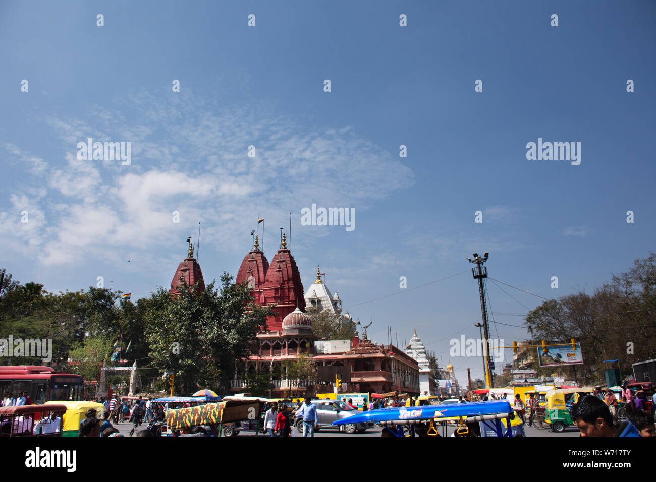 Delhi red fort pollution hi-res stock photography and images - Alamy