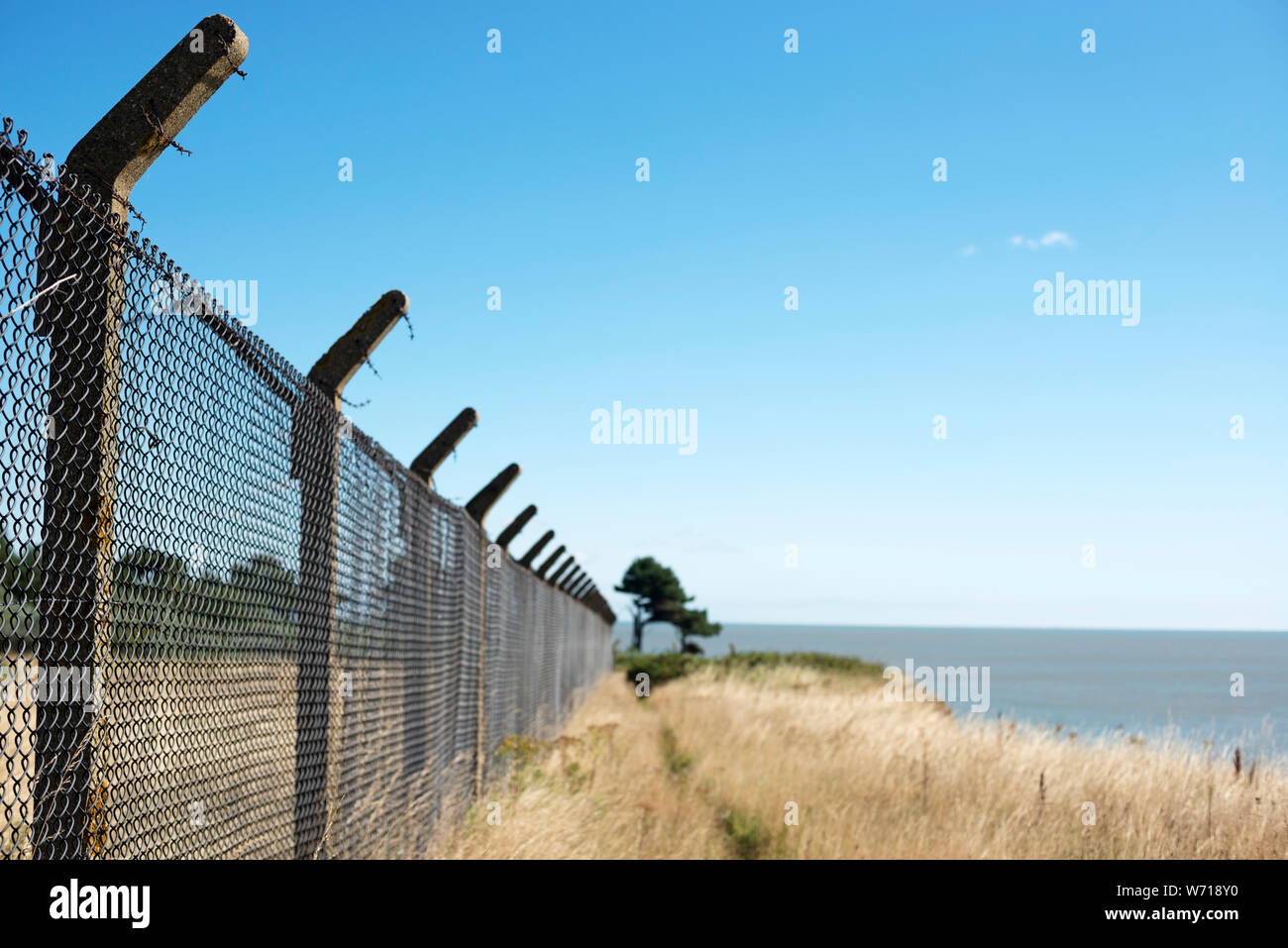 Former RAF Cold War missile base Stock Photo - Alamy