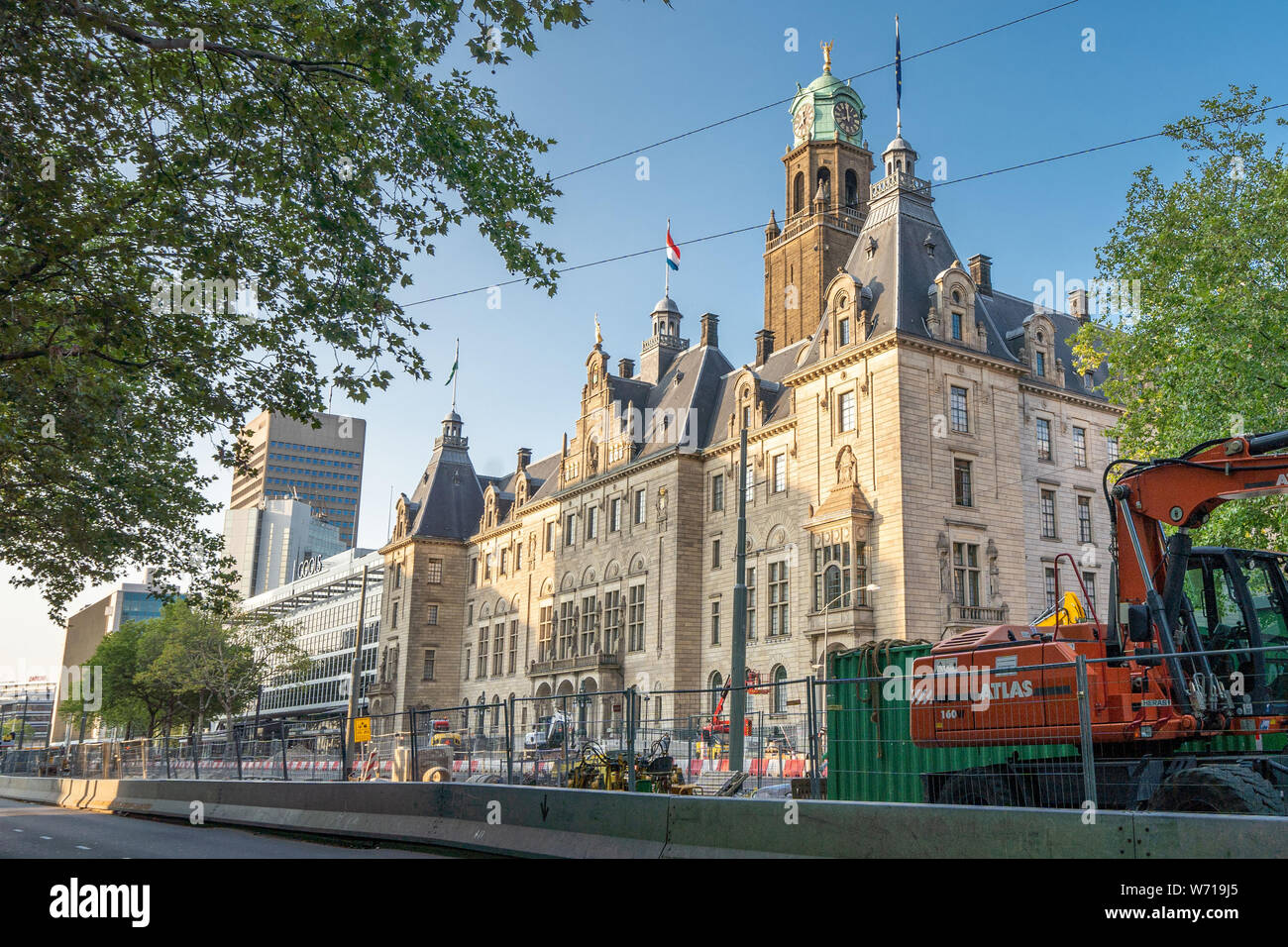 Rotterdam town hall hi-res stock photography and images - Alamy