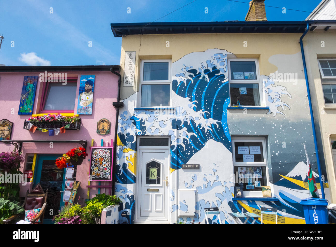 Welsh mural hi-res stock photography and images - Alamy
