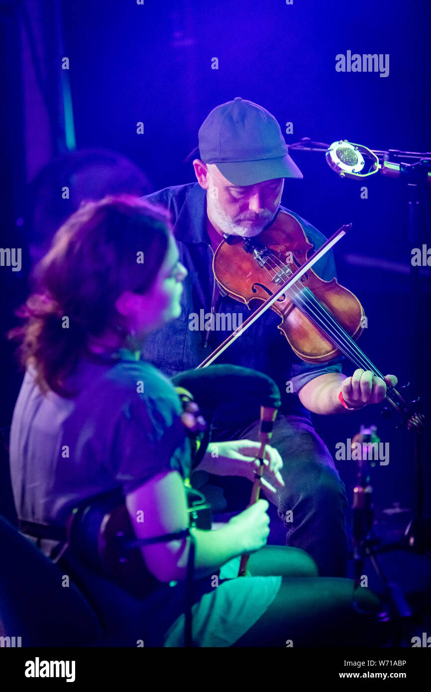 Edinburgh, Scotland. Sat 3rd August 2019. Piper Brìghde Chaimbeul ...