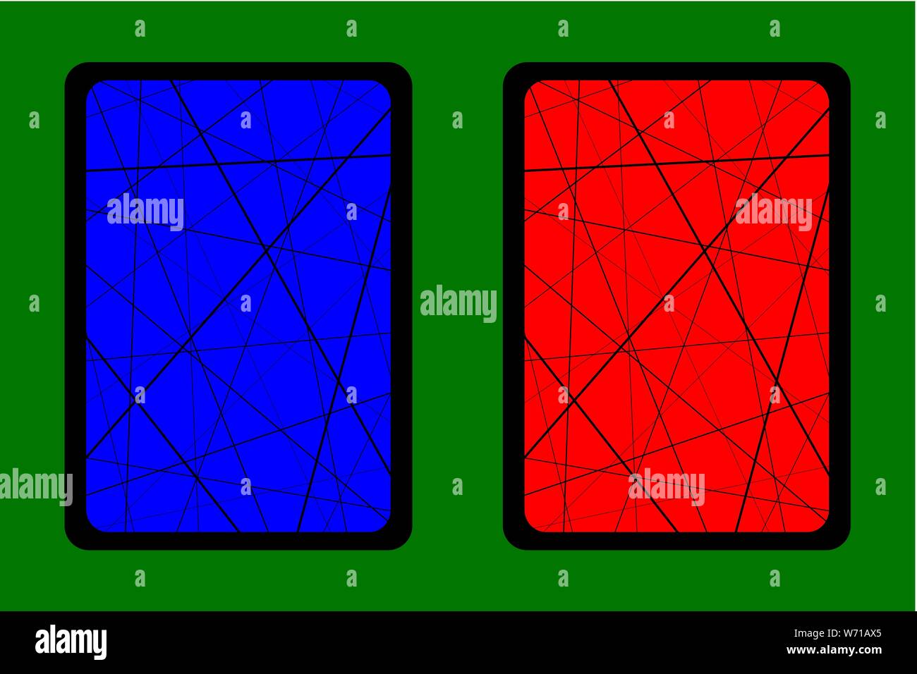 Playing card back designs hi-res stock photography and images - Alamy