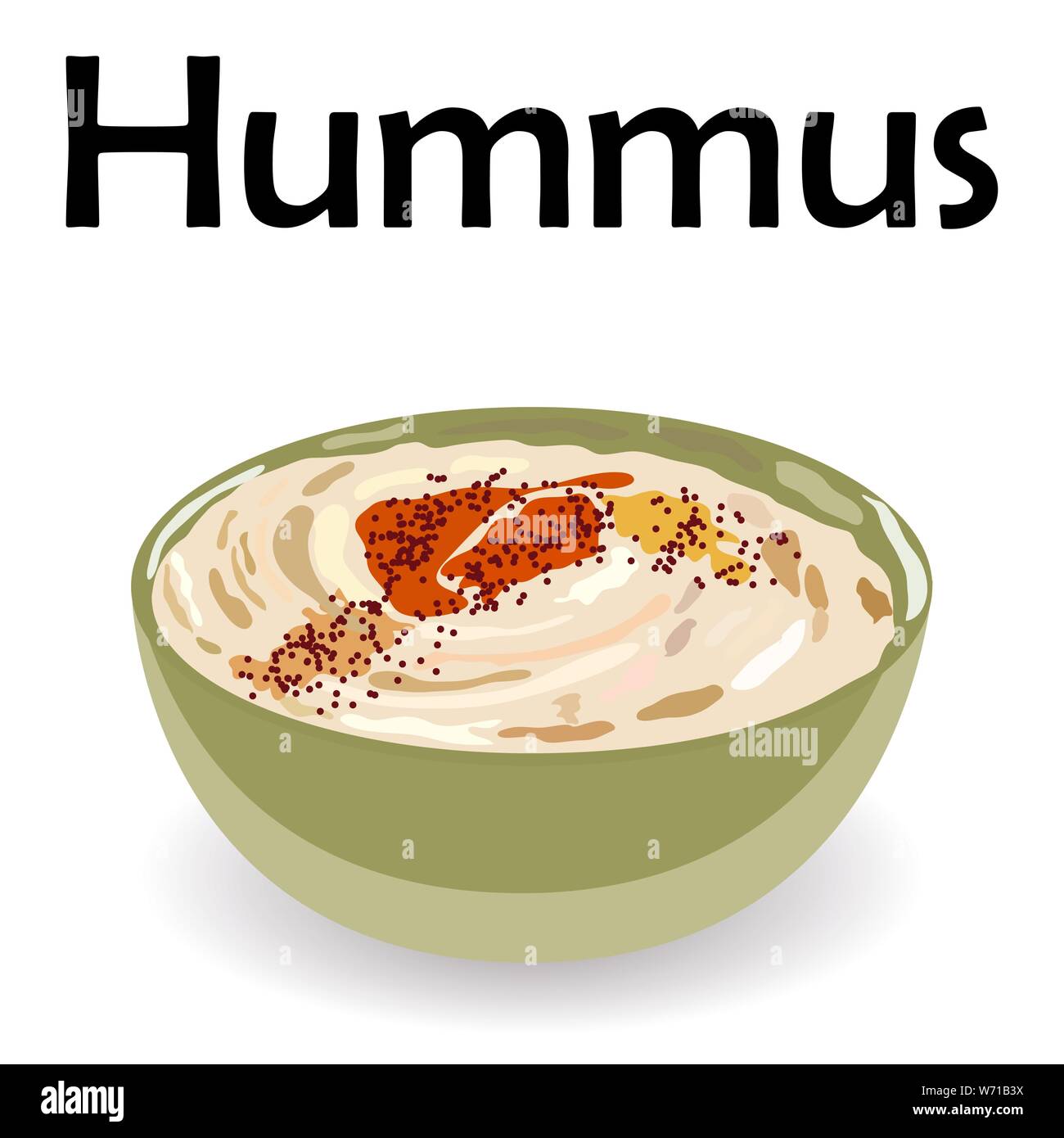´hummus Stock Vector Images - Alamy
