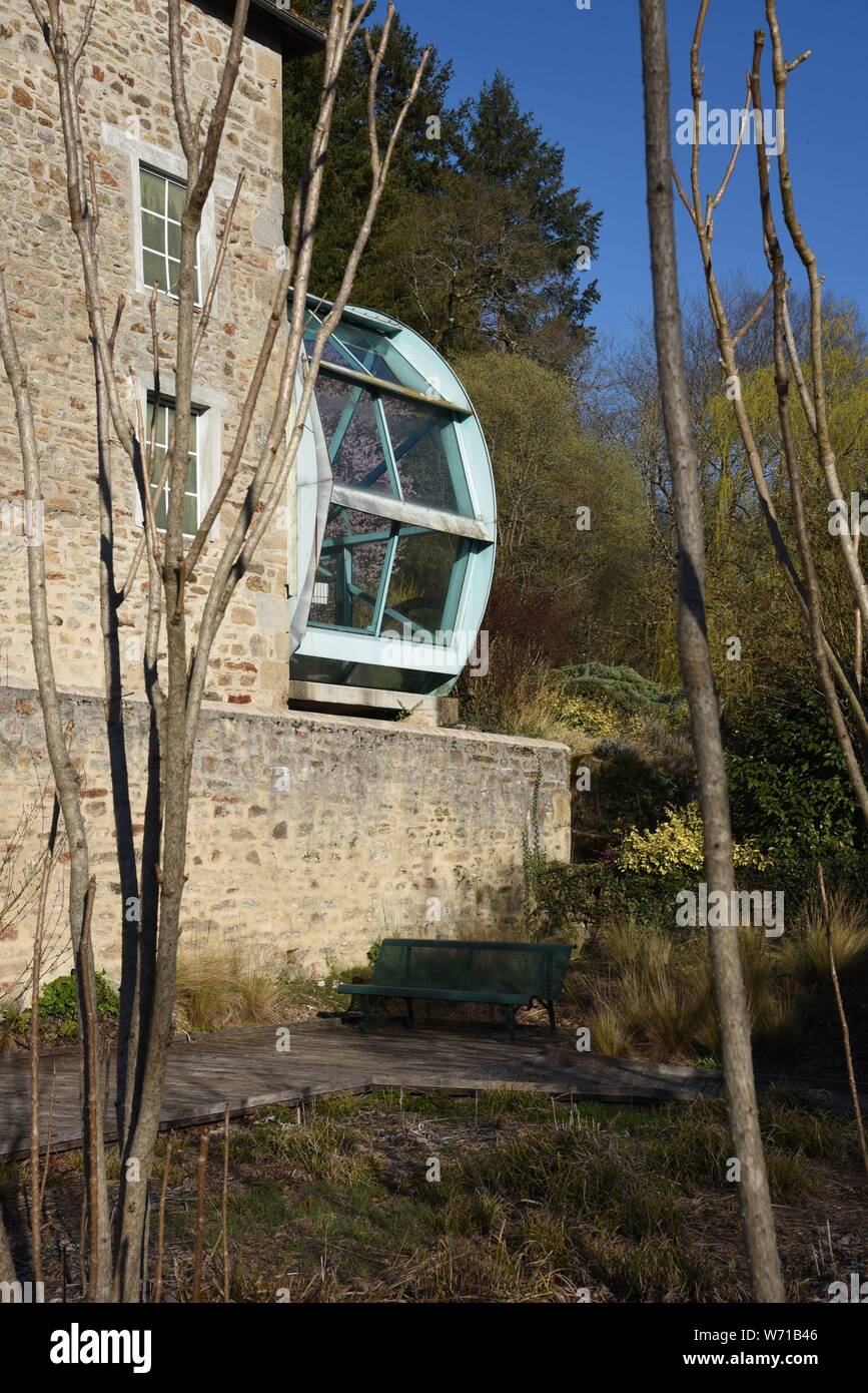 Bourganeuf in the Creuse department in the Nouvelle-Aquitaine region in ...