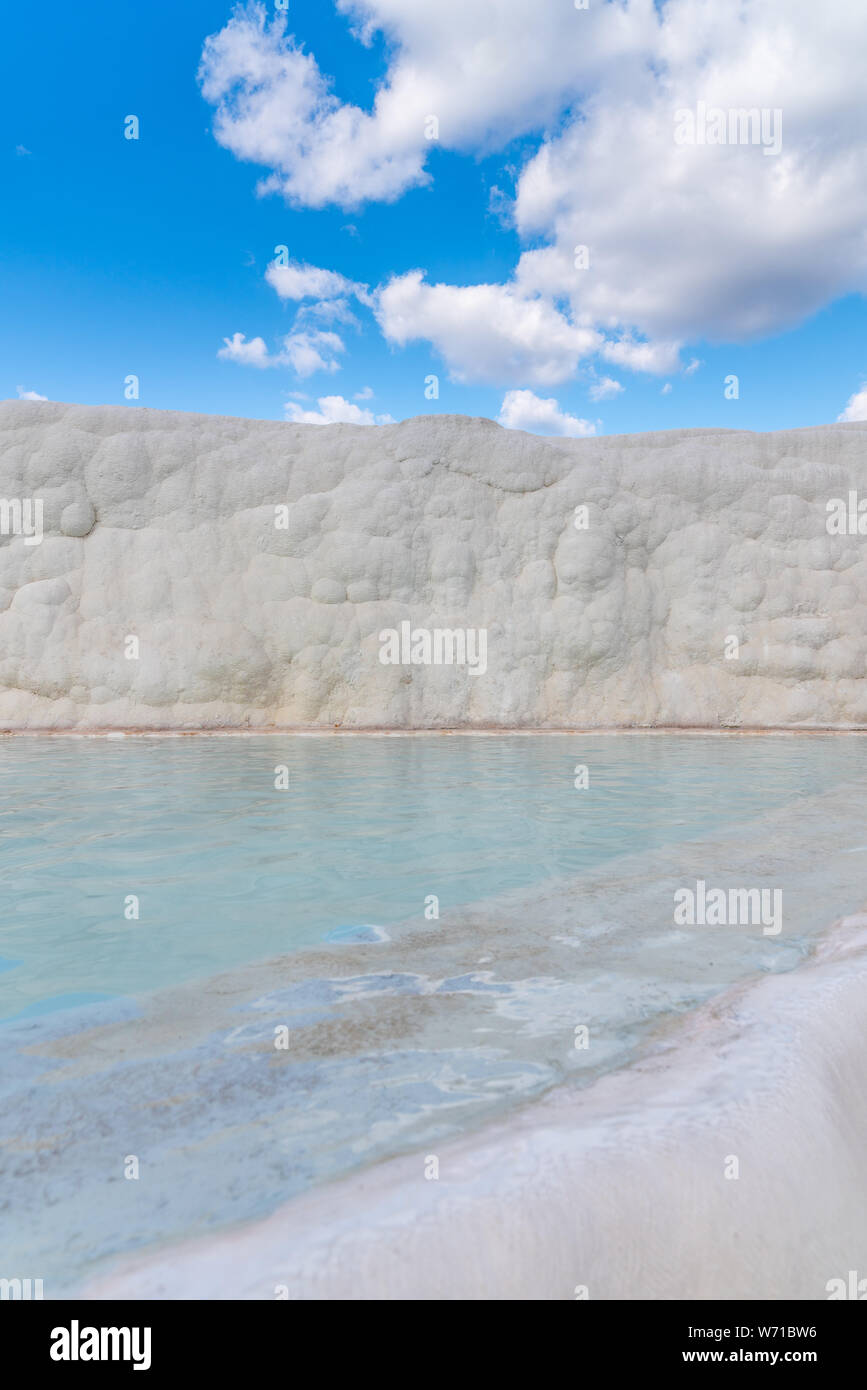 Pamukkale natural pools, Anatolia, Turkey Stock Photo - Alamy