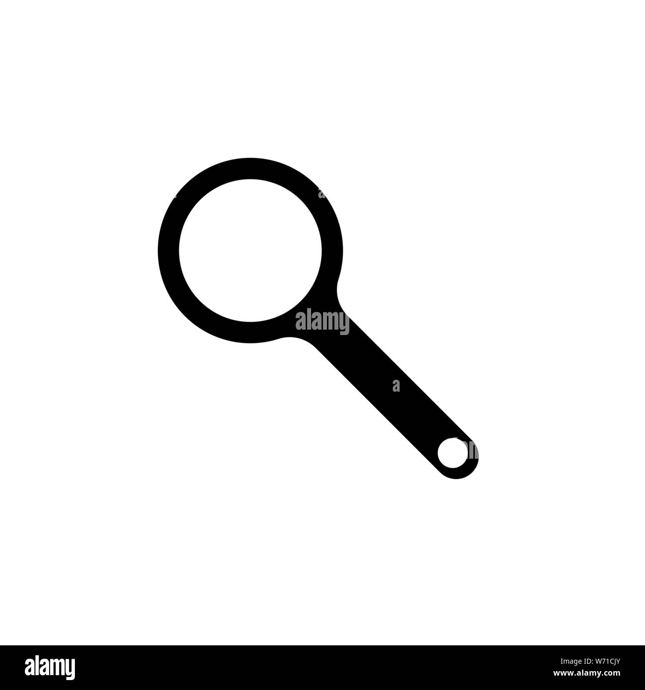 magnifying glass icon. Logo element illustration.magnifying glass ...