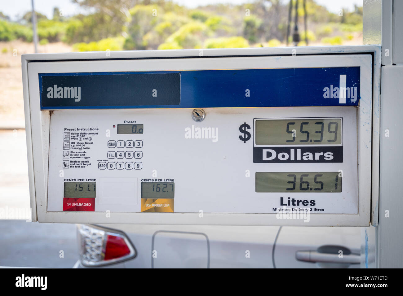 Gasoline station australia hi-res stock photography and images - Alamy