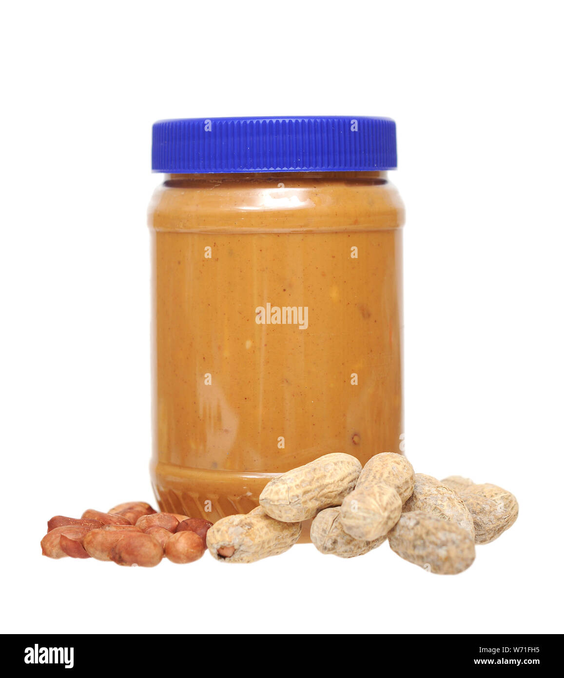 Plastic jar of crunchy peanut butter hi-res stock photography and ...