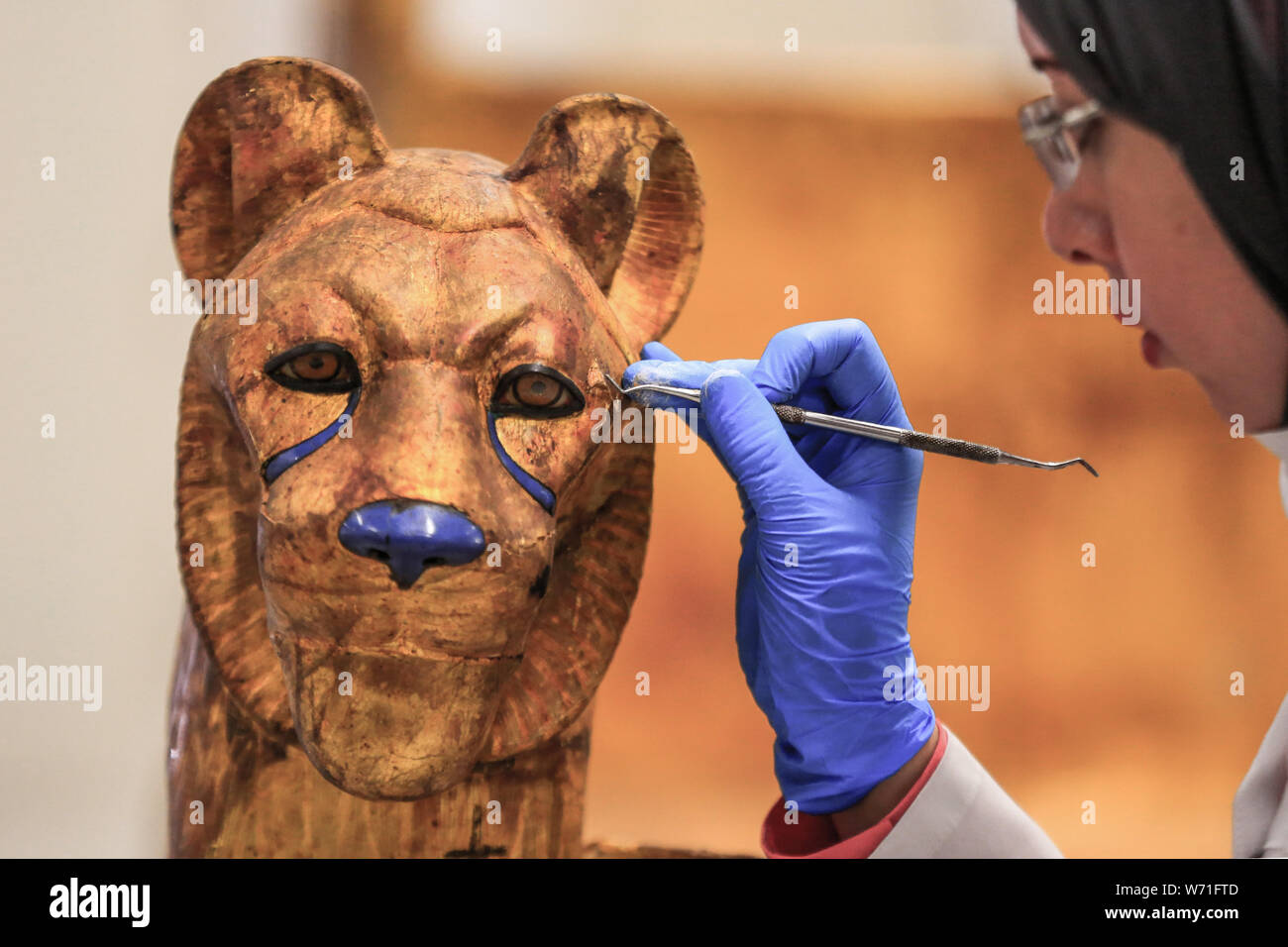 The grand egyptian museum restoration hi-res stock photography and ...