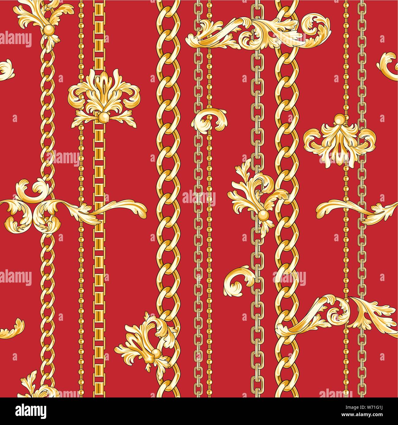 Red Seamless pattern Stock Vector Image & Art - Alamy