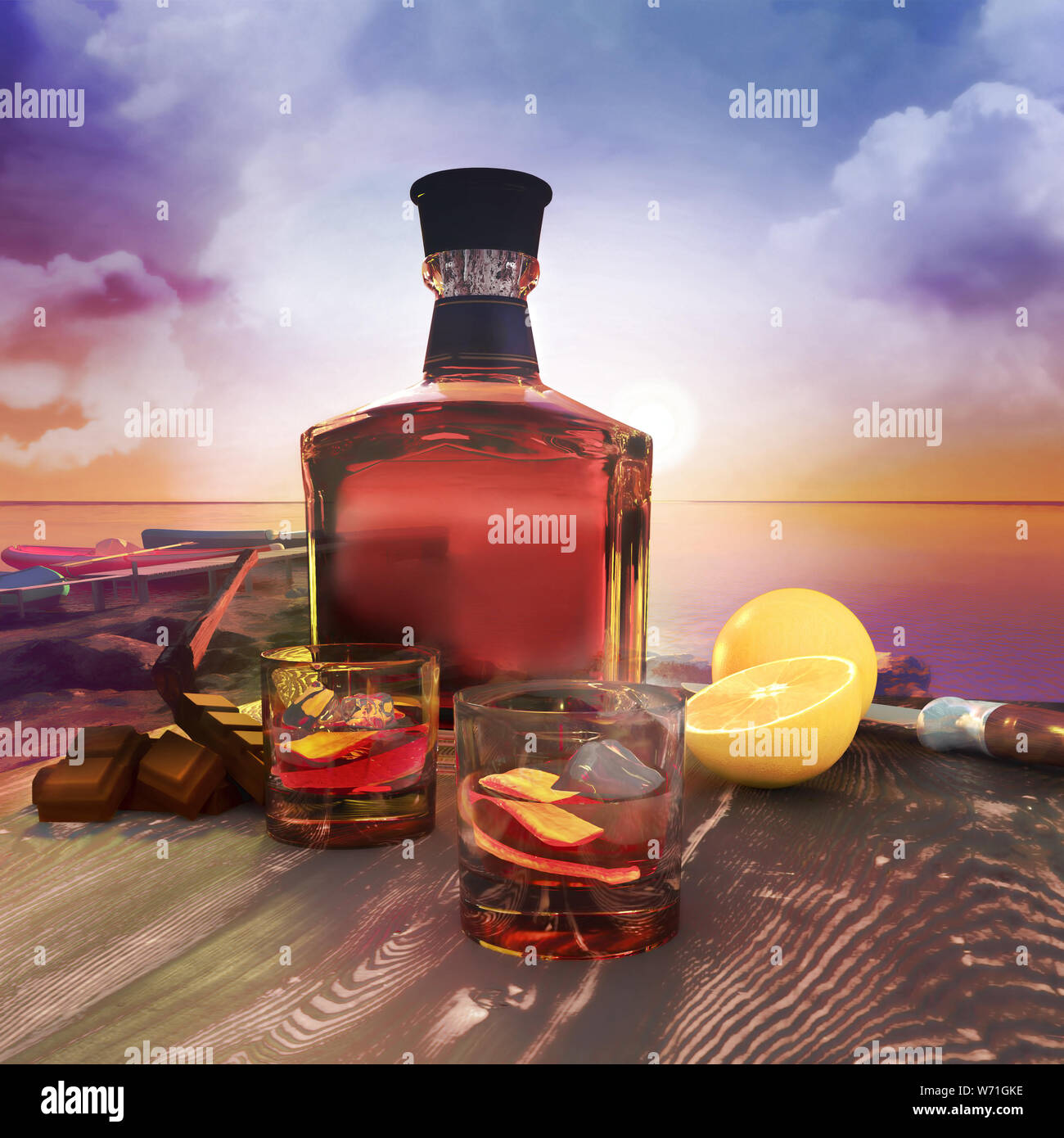 Captain morgan rum jamaica hi-res stock photography and images - Alamy