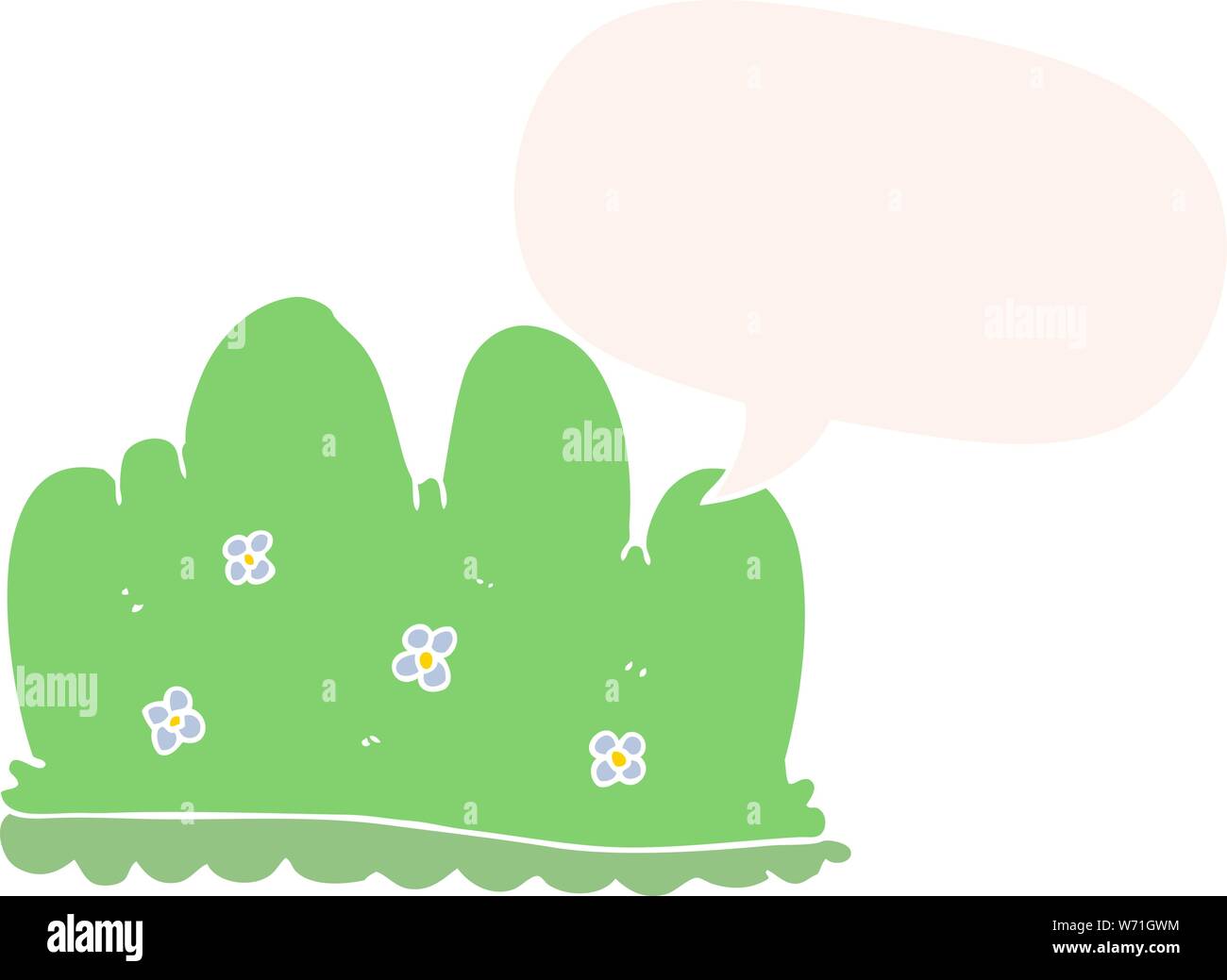 Hedgerow hedge Stock Vector Images - Alamy