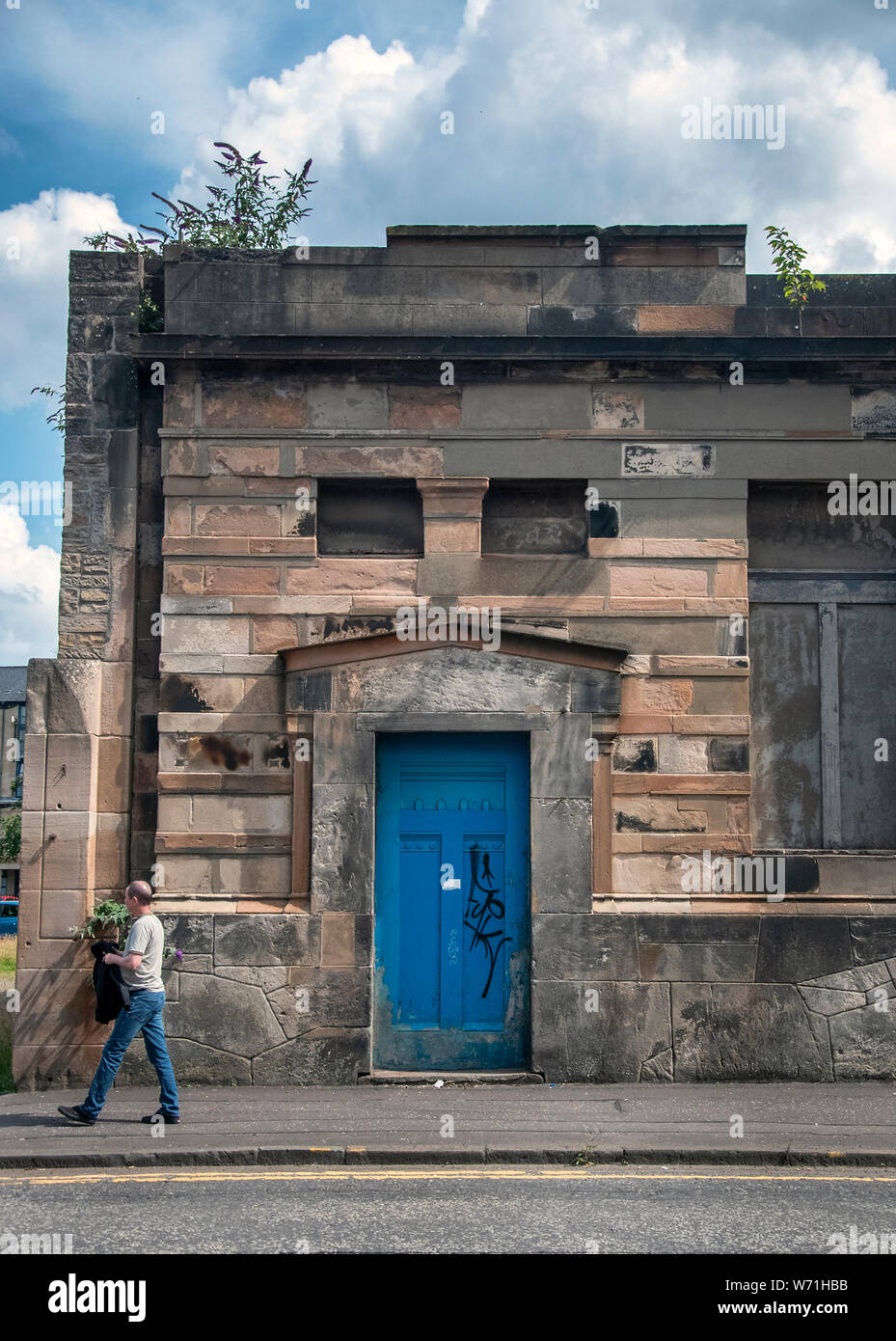Glasgow, Scotland, UK. 3rd August 2019: Close-up shots of the Caledonia ...