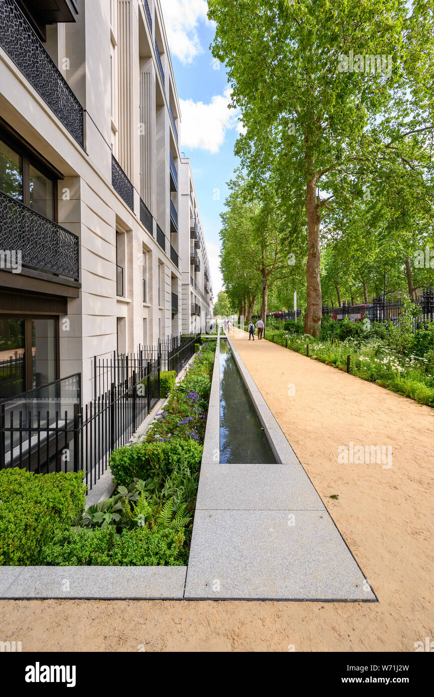 Chelsea Barracks landscape, London Stock Photo - Alamy