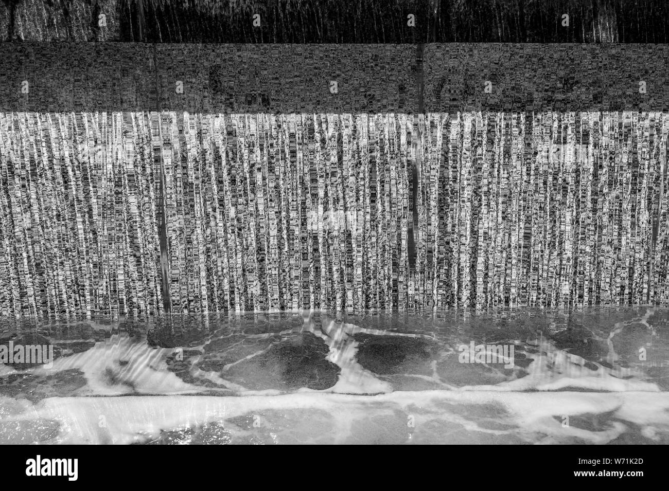 Garden landscape design flowering Black and White Stock Photos & Images ...