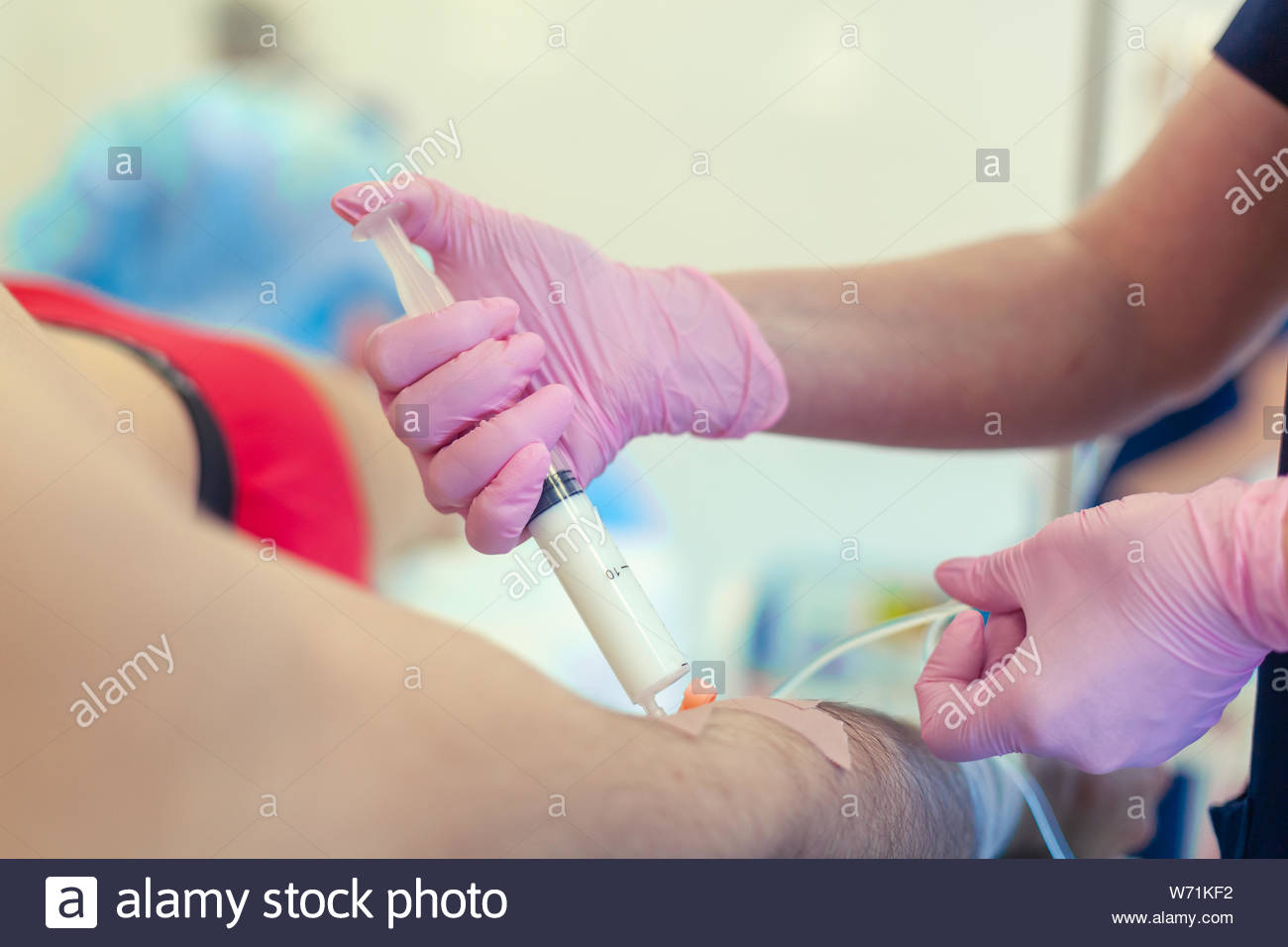Patient Nurse Catheter Stock Photos & Patient Nurse Catheter Stock ...