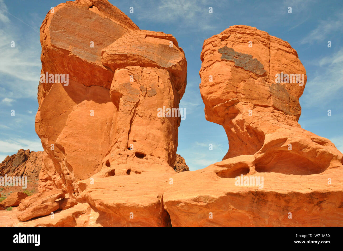 valley of fire in nevada Stock Photo - Alamy