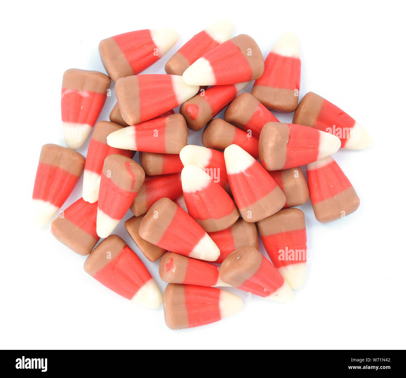 caramel teeth candies for halloween holiday Stock Photo - Alamy