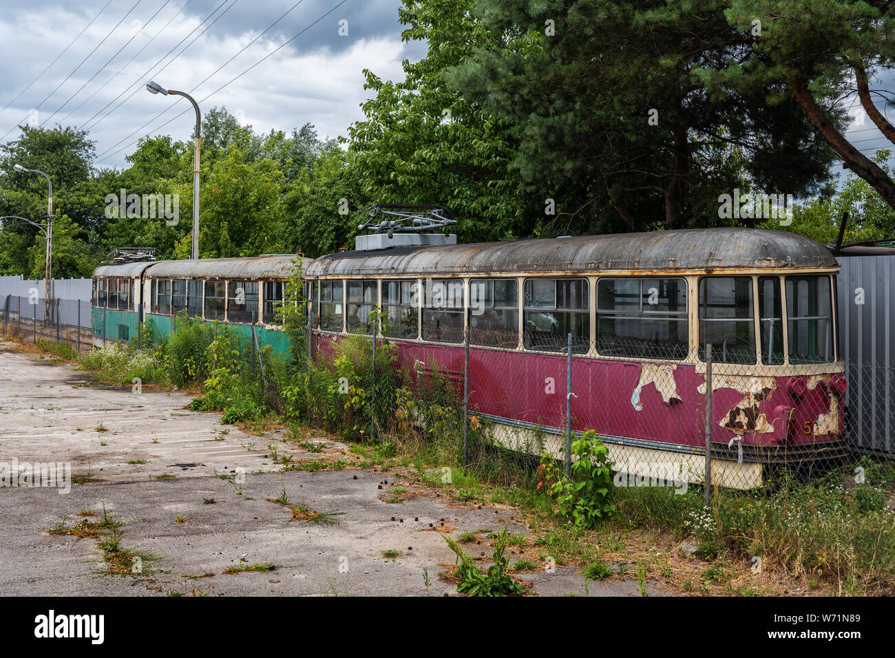 The old tram depot hi-res stock photography and images - Alamy