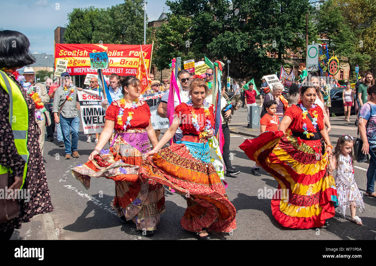 Glasgow, Scotland, UK. 3rd August 2019: The Govanhill Carnival Parade ...