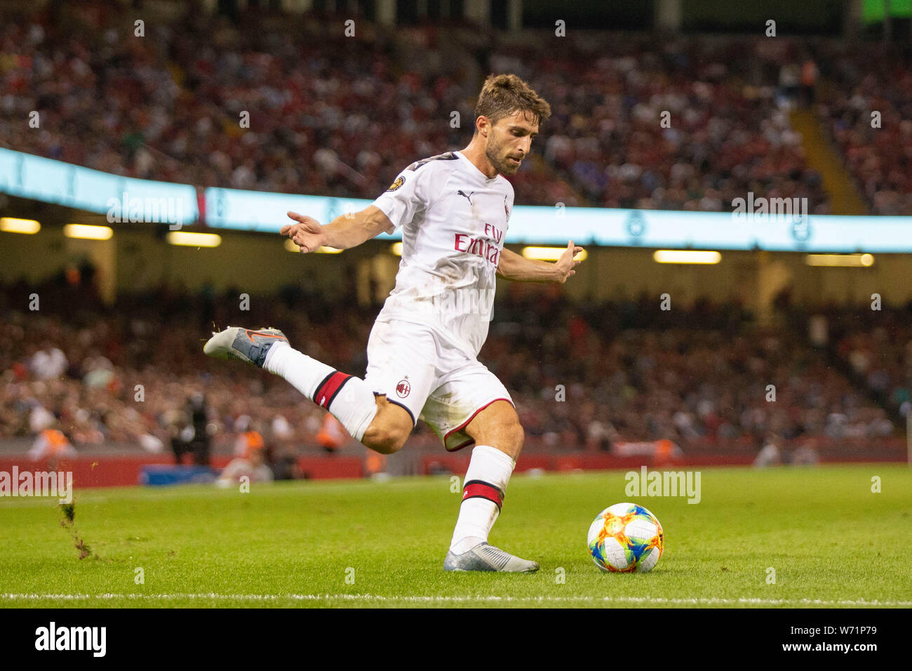 Fabio Borini of AC Milan during the International Champions Cup match ...