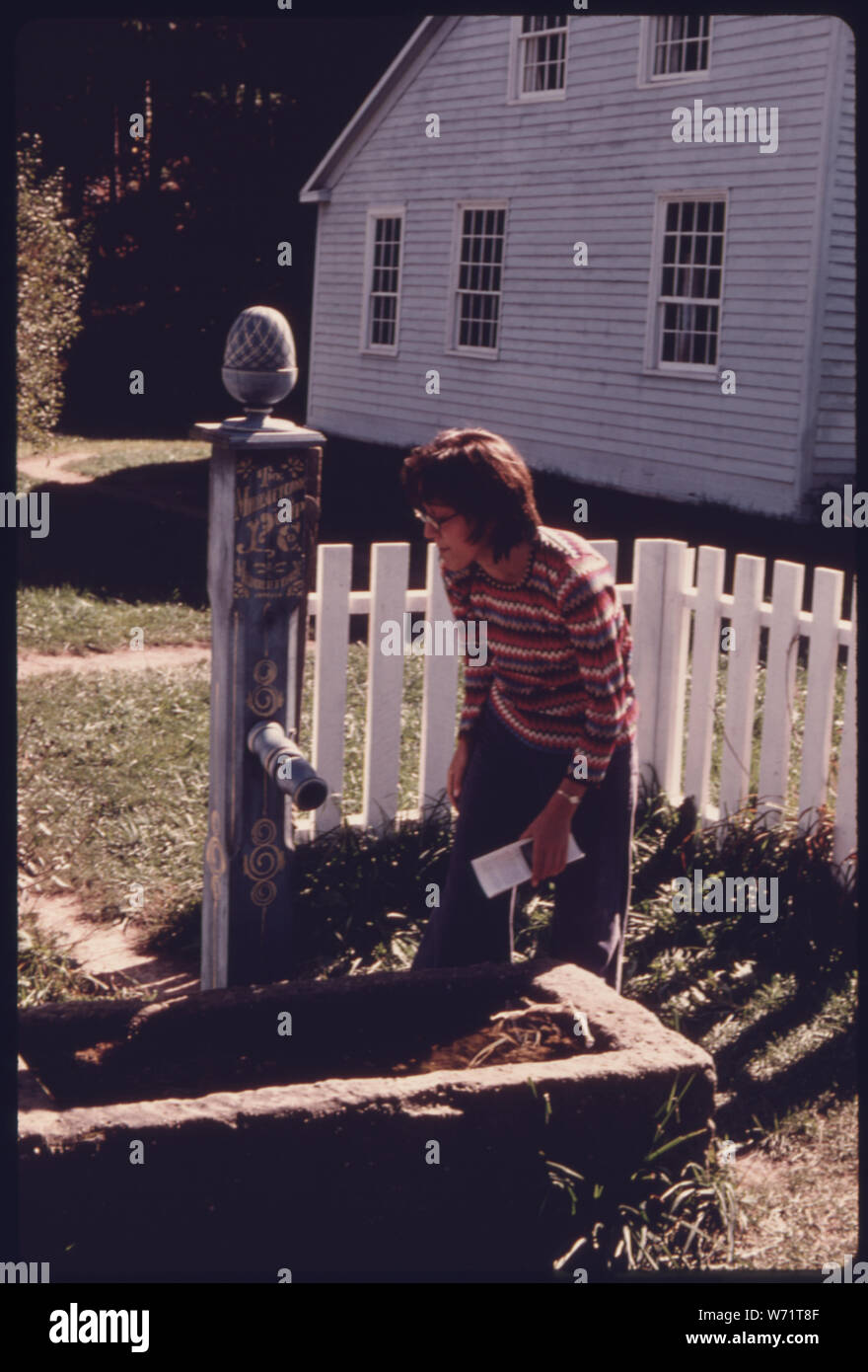 A VISITOR TO THE HALE FARM AND WESTERN RESERVE VILLAGE NEAR AKRON, OHIO ...