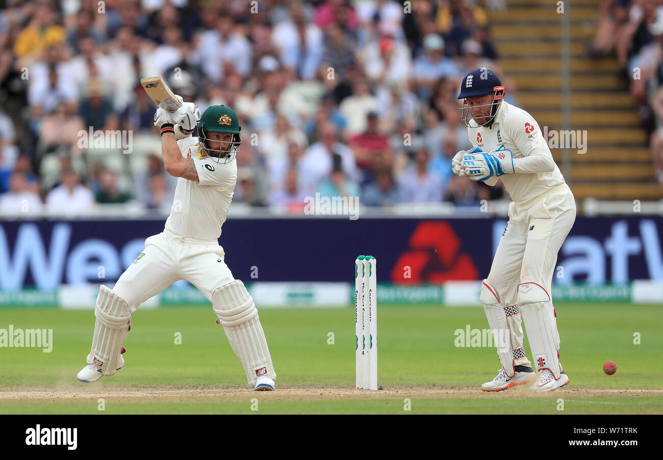 Australia's Matthew Wade during day four of the Ashes Test match at ...
