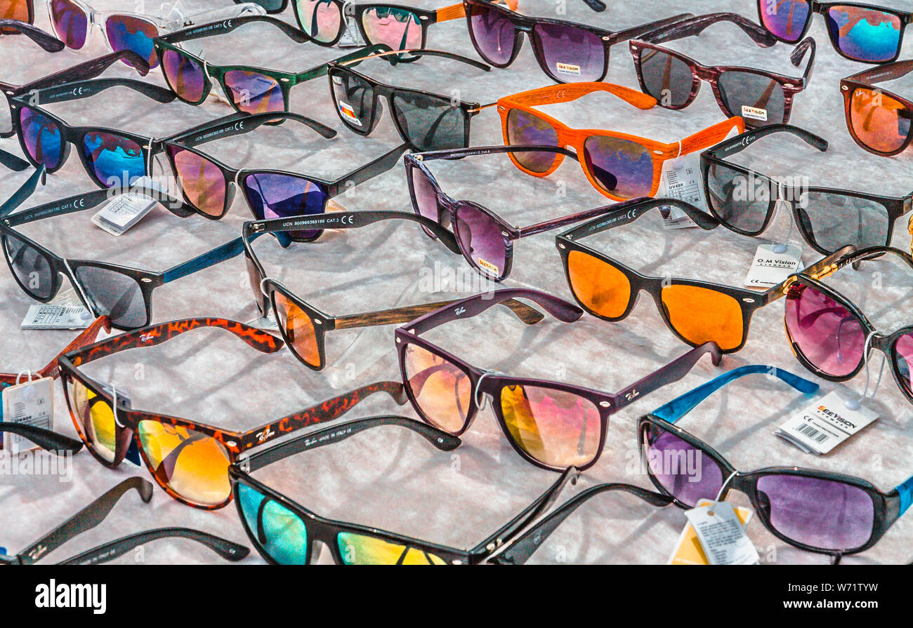 Sunglasses variety hi-res stock photography and images - Alamy
