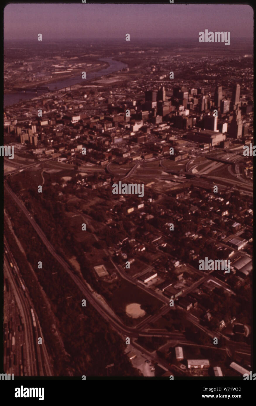 Aerial view of kansas city hi-res stock photography and images - Alamy
