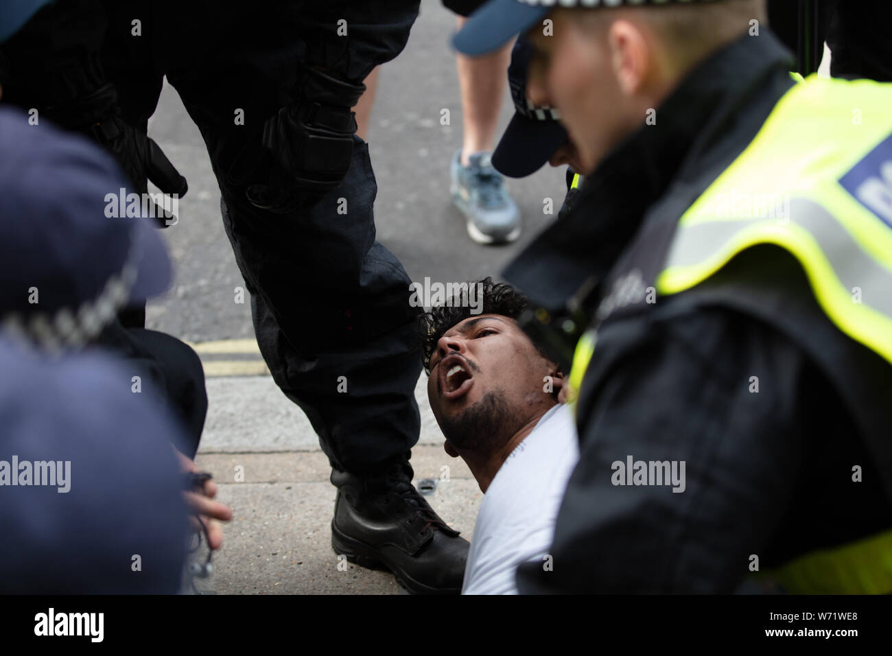 Mass arrest tactics hi-res stock photography and images - Alamy