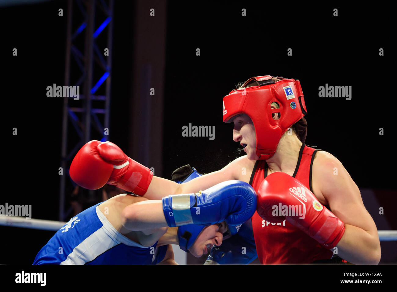 Berlin, Germany. 04th Aug, 2019. Boxing: German championship, cupola ...
