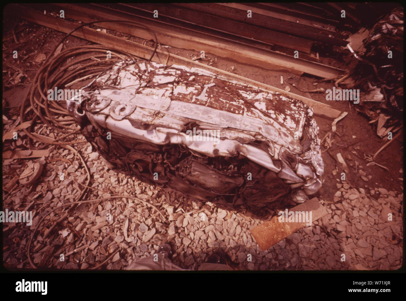 AUTO SCRAP YARD Stock Photo - Alamy