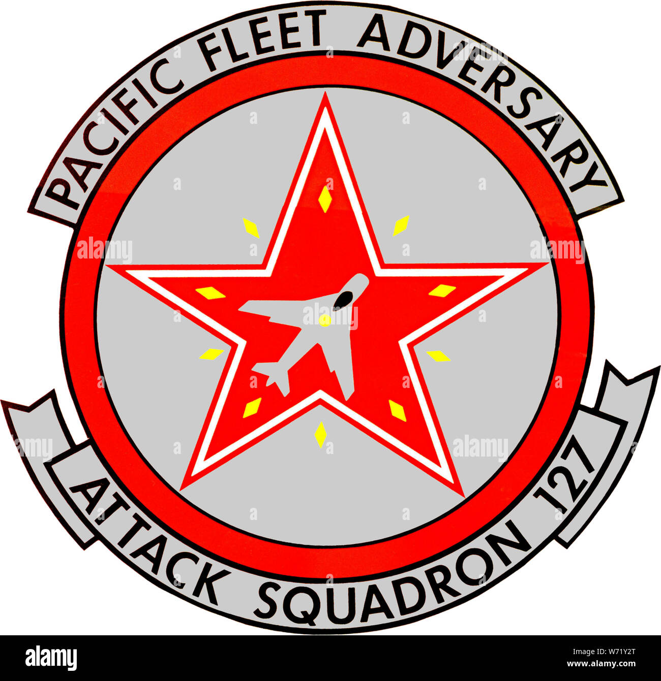 Attack Squadron 127 (US Navy) insignia, 1984 Stock Photo - Alamy