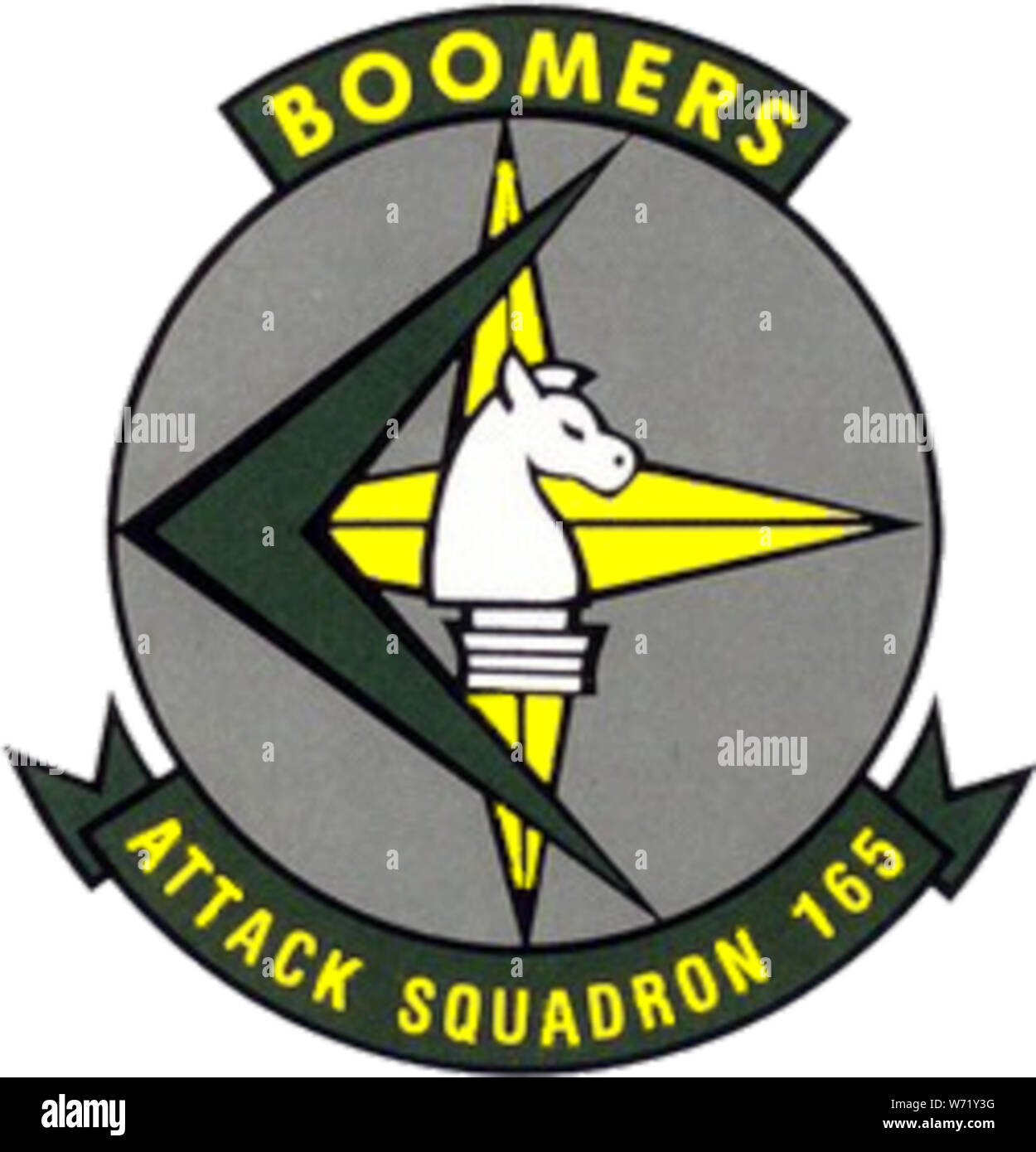 Attack Squadron 165 (US Navy) insignia c1989 Stock Photo - Alamy