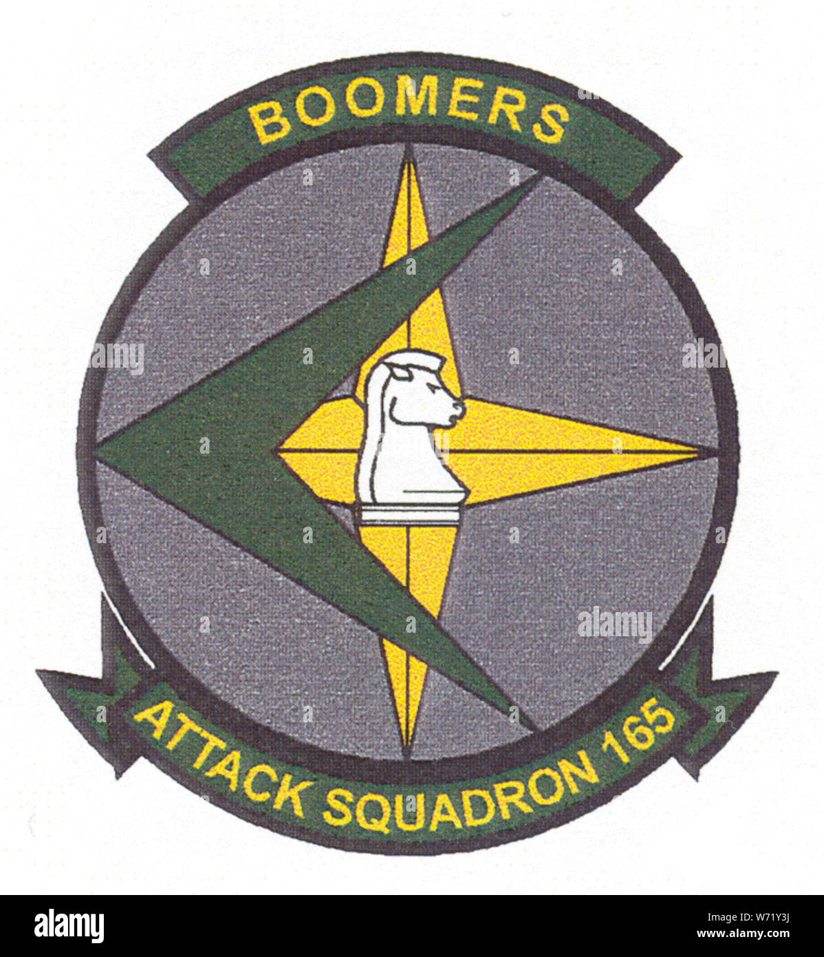 Attack Squadron 165 Insignia (US Navy Stock Photo - Alamy
