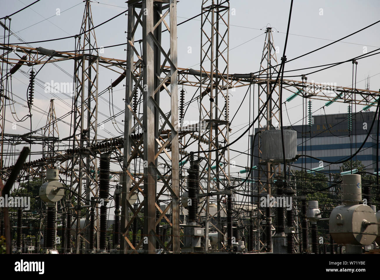 Illustration of PLN Electricity Network. Due to a disturbance in the ...